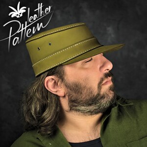 Leather Patrol Cap Pattern PDF - the Ridgeway Cap - by ...