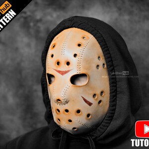Scary Mask Leather Pattern PDF Jason by Leatherhub - Etsy