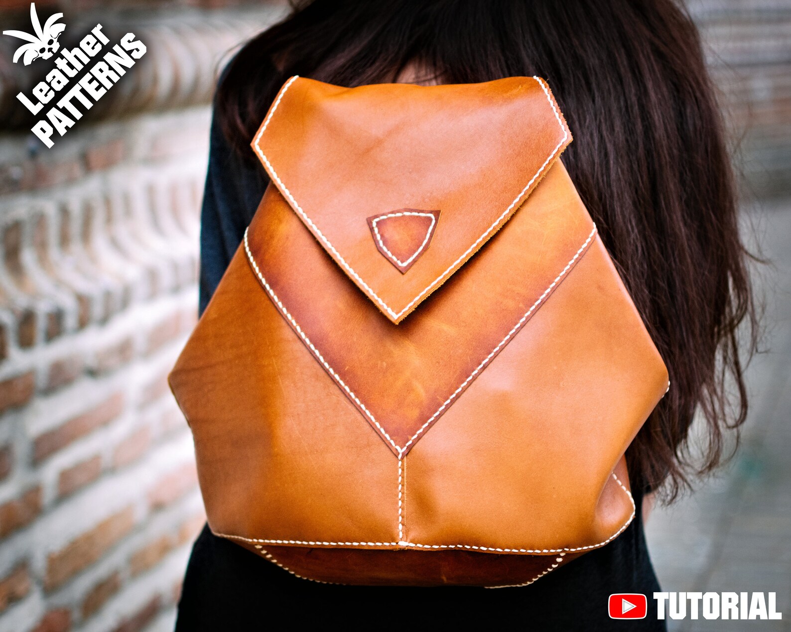 Ladies' Leather Backpack Pattern PDF by - Etsy