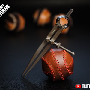 Baseball Leather Pattern PDF by Leatherhubpatterns - Etsy