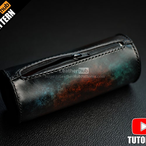 Car Key Case Leather Pattern PDF by Leatherhub - Etsy