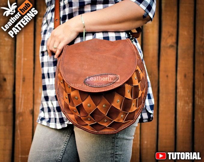 Leather hub patterns and templates