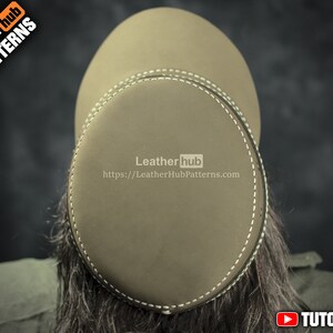 Leather Patrol Cap Pattern PDF the Ridgeway Cap by - Etsy