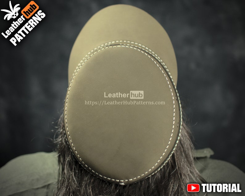 Leather Patrol Cap Pattern PDF the Ridgeway Cap by - Etsy