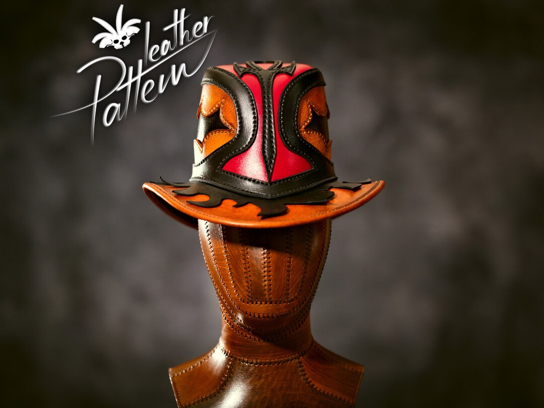 Leather Hat Pattern PDF the Vampire Lord Hat by - Etsy