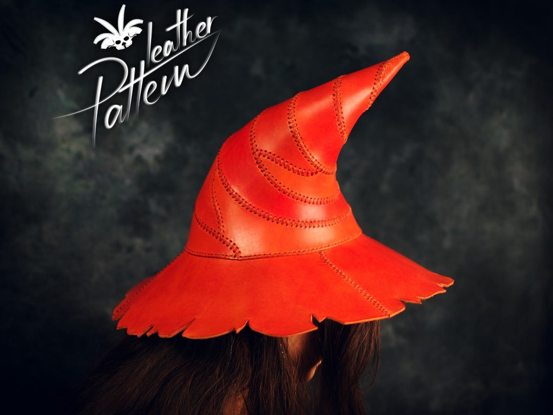Wizard Hat Leather Pattern PDF by Leatherhubpatterns - Etsy