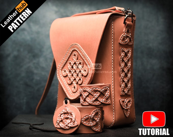 Leather hub patterns and templates