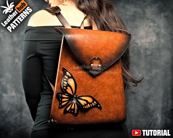 Backpack patterns - Leather hub patterns and templates