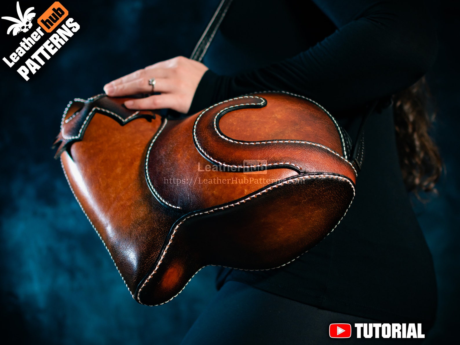 Cat Leather Bag Pattern PDF by Leatherhub - Etsy