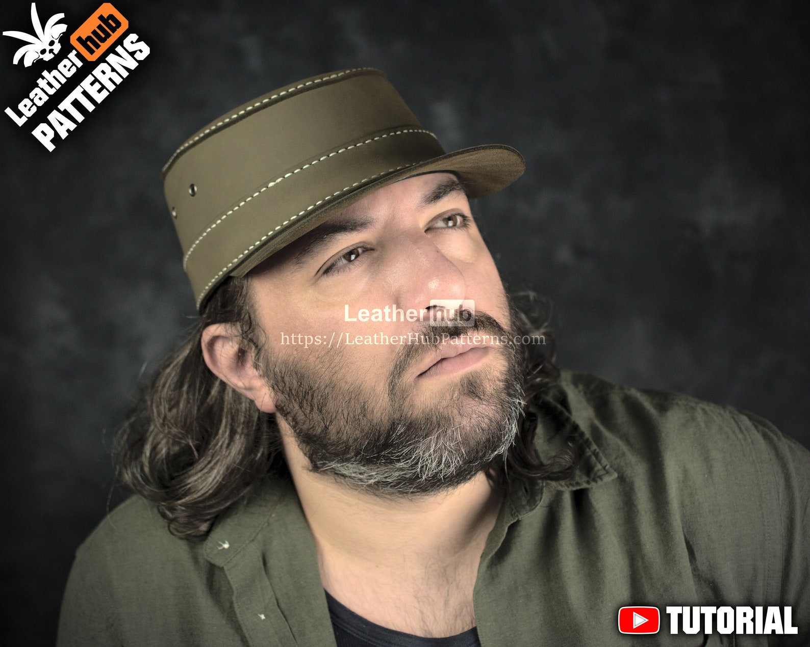 Leather Patrol Cap Pattern PDF the Ridgeway Cap by - Etsy