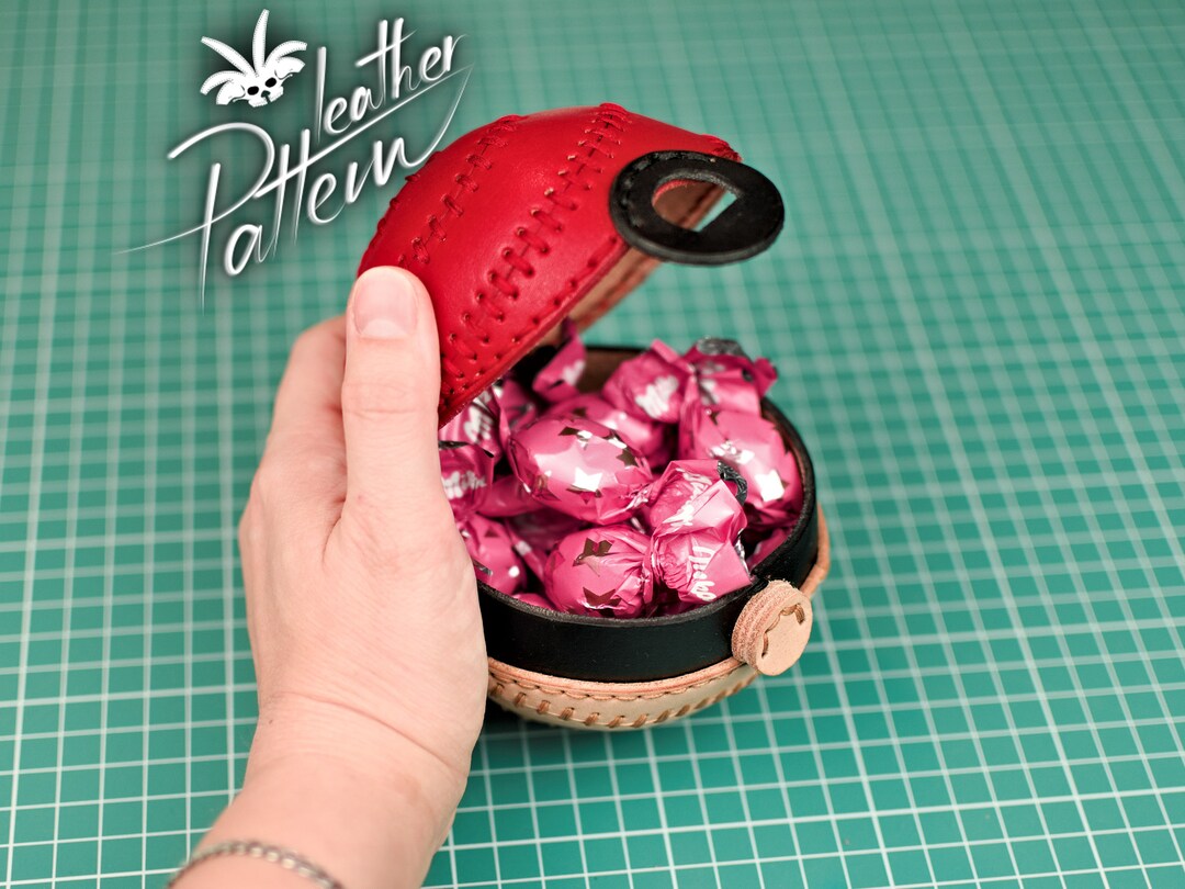 Candy Box Leather Pattern PDF - by Leatherhub - Etsy