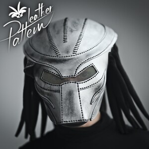Predator Mask Leather Pattern PDF - by Leatherhubpatterns - Etsy