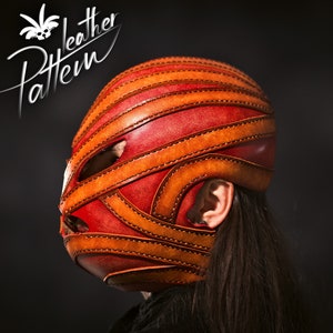 Mummy Mask Leather Pattern PDF - by Leatherhubpatterns - Etsy