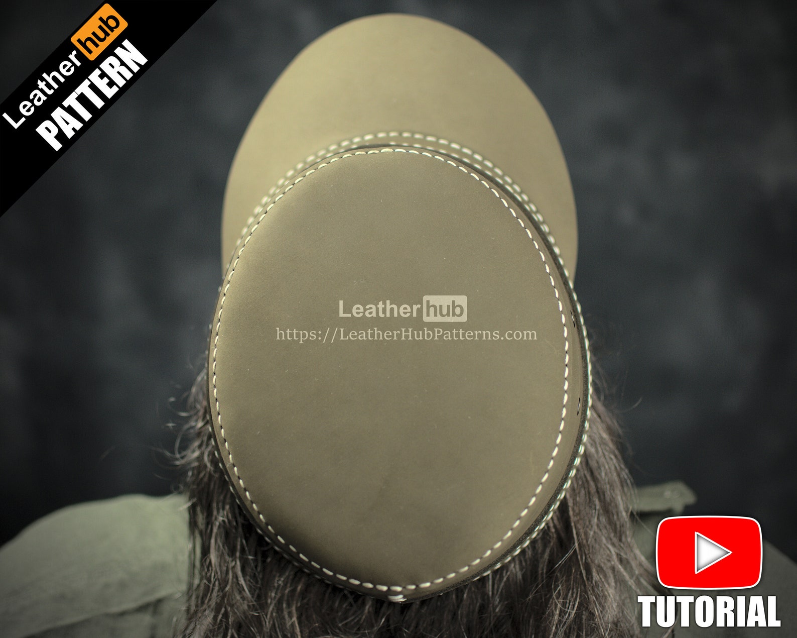 Leather Patrol Cap Pattern PDF the Ridgeway Cap by - Etsy