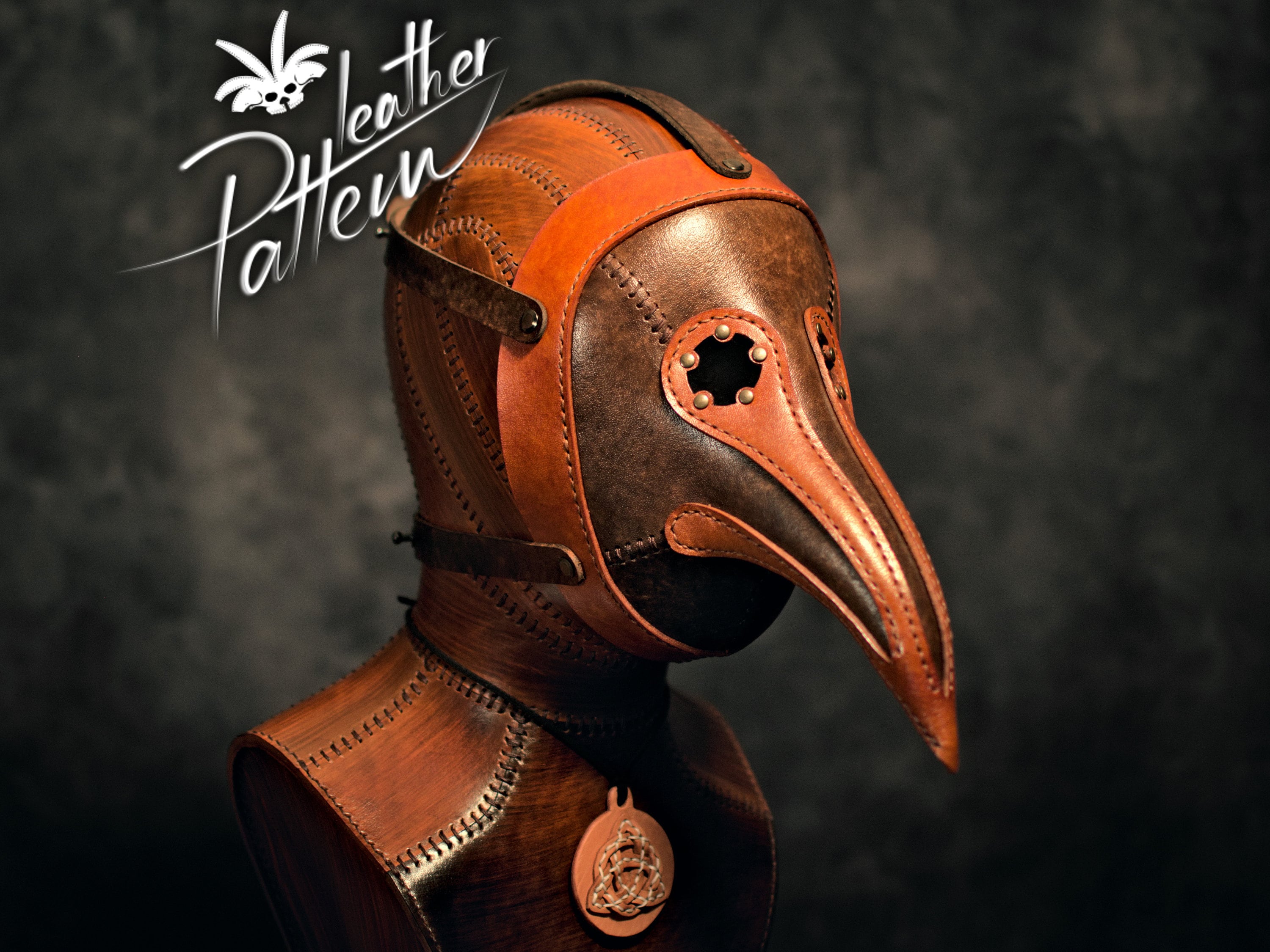 Leather Plague Doctor Mask Pattern