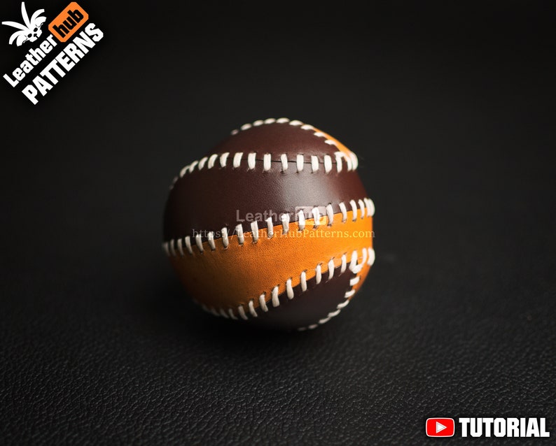 Baseball Leather Pattern PDF by Leatherhub - Etsy