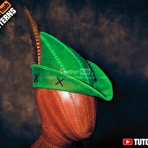 The Robin Hood Cap Leather Pattern PDF by Leatherhub - Etsy