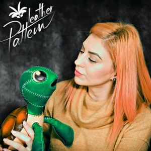 Toy Turtle Leather Pattern PDF - by Leatherhubpatterns - Etsy