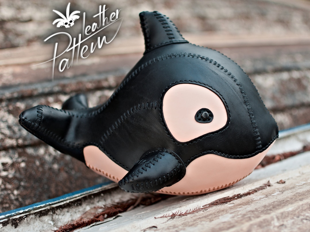 Orca Leather Pattern PDF - by Leatherhubpatterns - Etsy