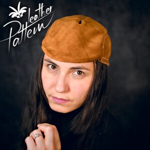 Flat Cap Leather Pattern PDF by Leatherhubpatterns - Etsy