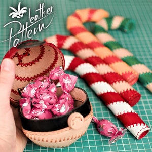 Candy Box Leather Pattern PDF - by Leatherhub - Etsy