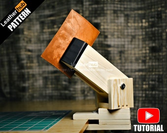 Leather hub patterns and templates