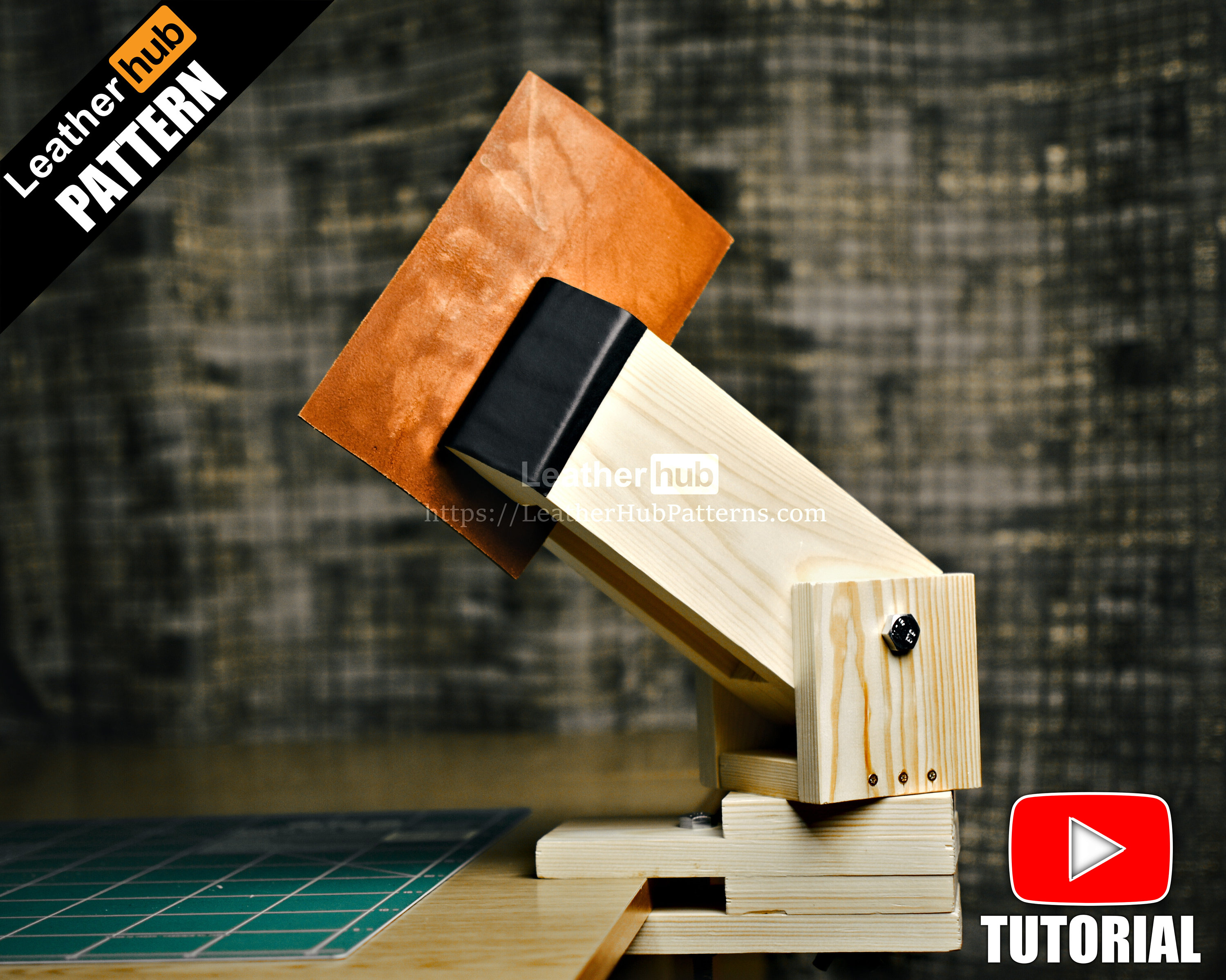 Stitching pony pattern PDF - by Leatherhub