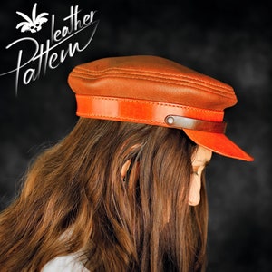 Leather Vintage Cap Pattern PDF by Leatherhubpatterns - Etsy