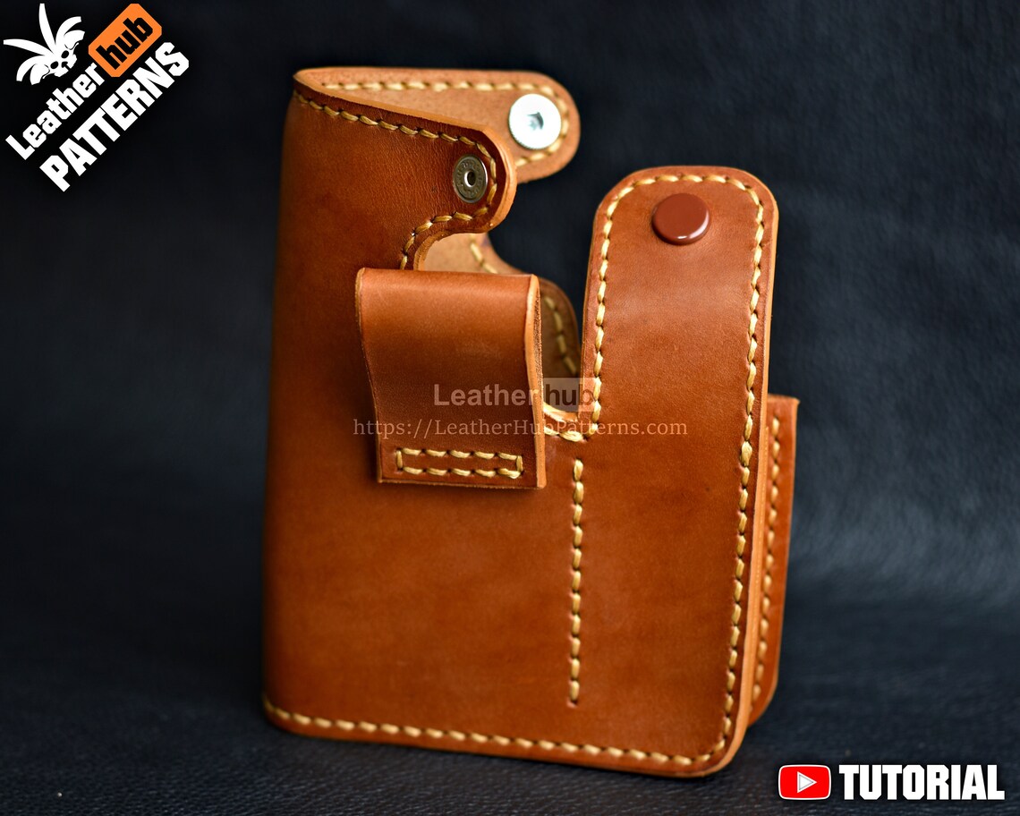 Vape Bag Leather Pattern PDF by Leatherhub - Etsy