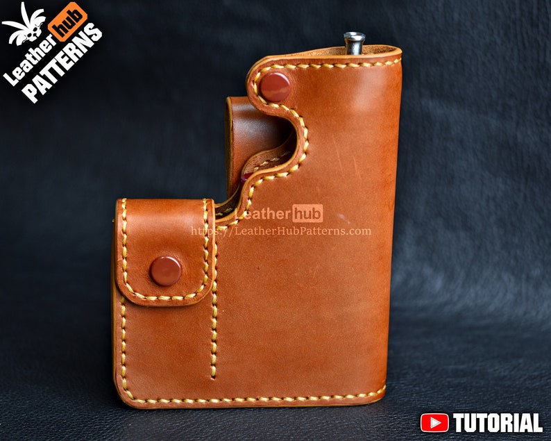 Vape Bag Leather Pattern PDF by Leatherhub - Etsy