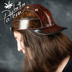 Leather Cap Pattern PDF - by Leatherhubpatterns - Etsy