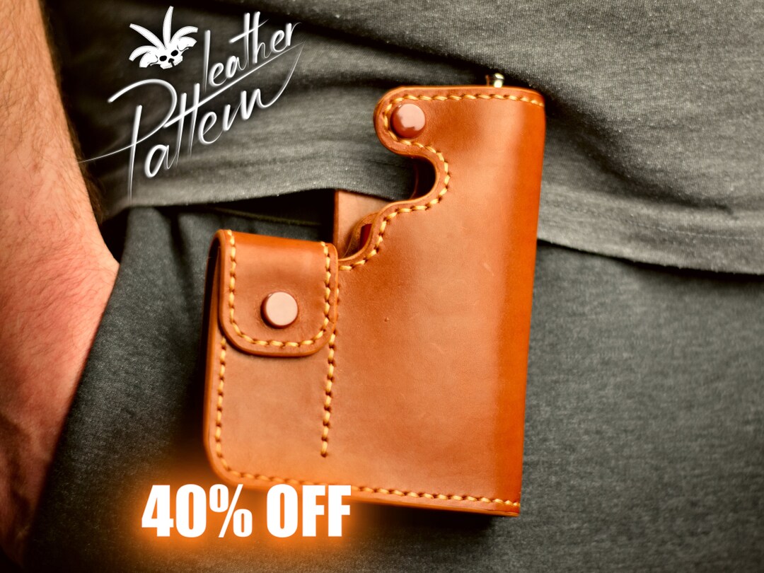 Vape Bag Leather Pattern PDF by Leatherhubpatterns - Etsy