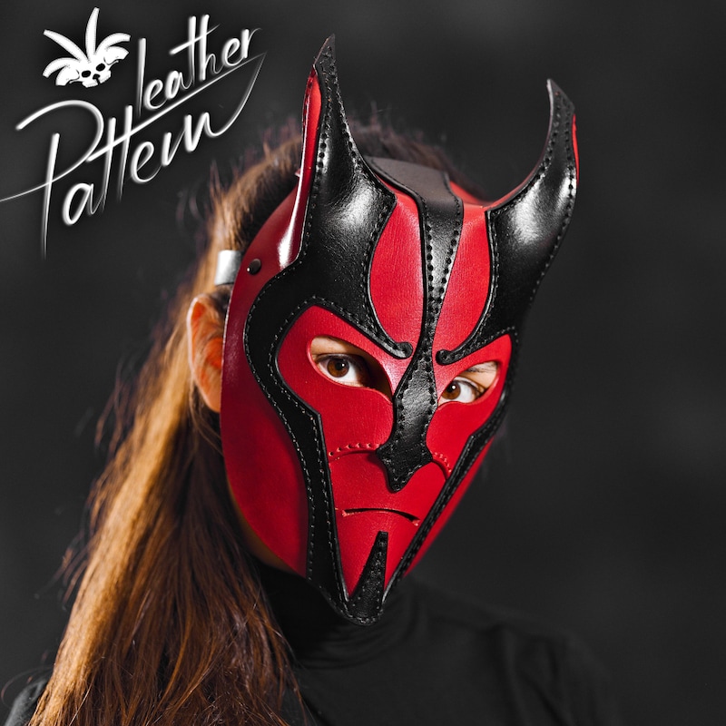 Devil Mask - Etsy