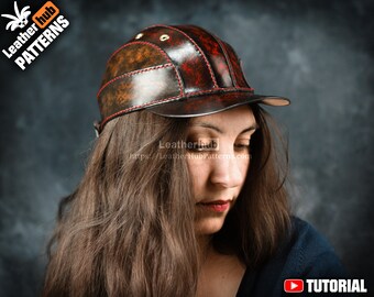 Leather Cap Pattern - Etsy