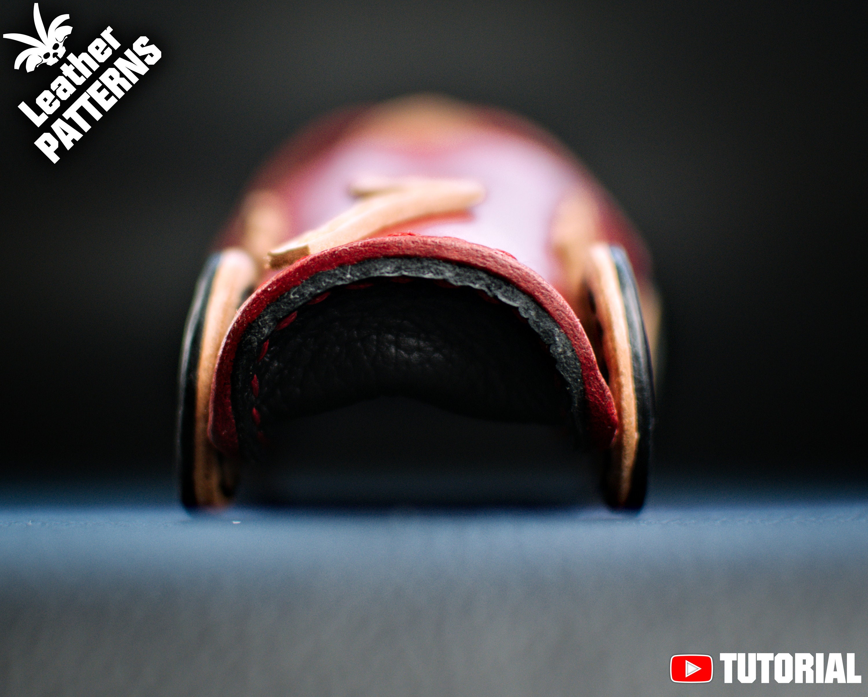 Leather pattern PDF - Toy racing car - by LeatherHubPattern