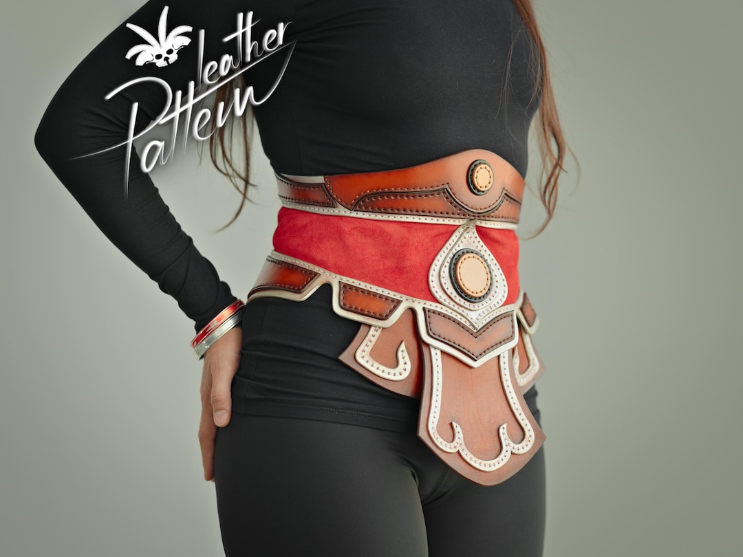 Corset Leather Pattern PDF - the Sorceress's Corset - by ...