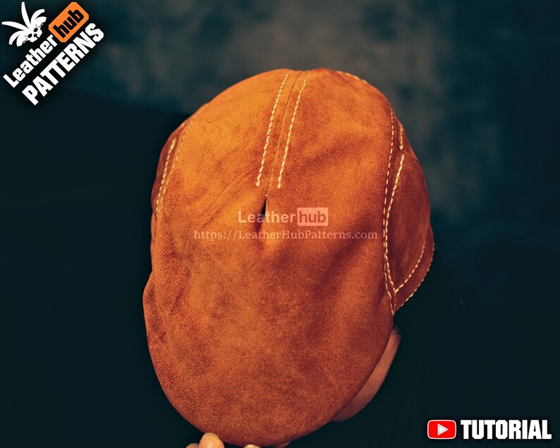 Flat Cap Leather Pattern PDF by Leatherhub - Etsy
