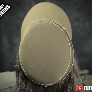 Leather Patrol Cap Pattern PDF the Ridgeway Cap by - Etsy