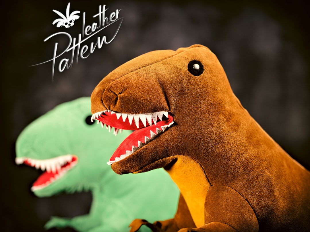 T-rex Toy Leather Pattern PDF - by Leatherhubpatterns - Etsy