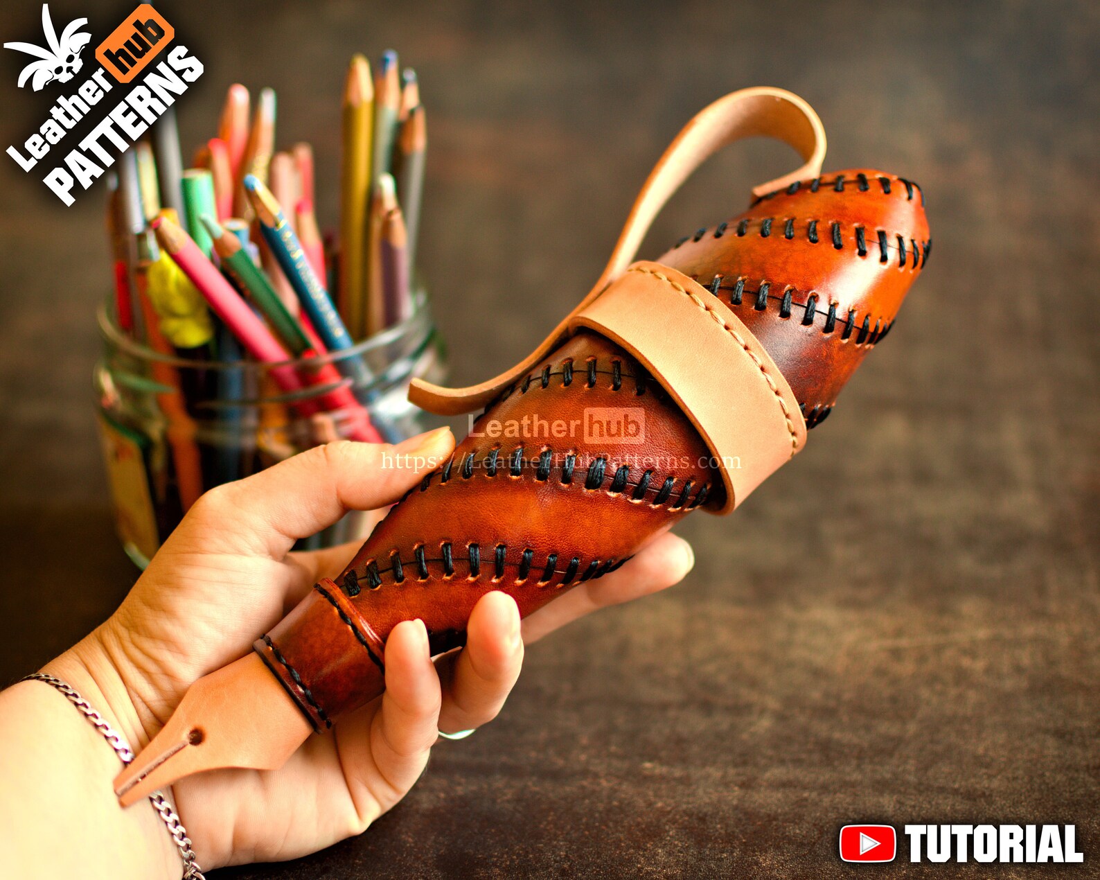 Pencil Box Leather Pattern PDF by Leatherhub - Etsy