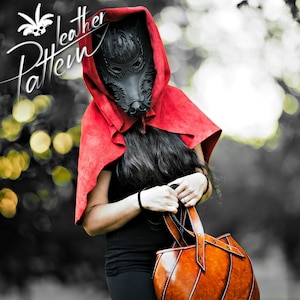 Werewolf Mask Leather Pattern PDF - the Lycanthrope - by ...