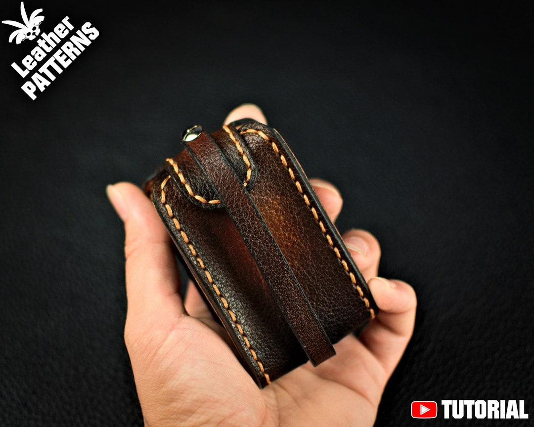 Car Key Case Leather Pattern PDF by Leatherhubpatterns - Etsy