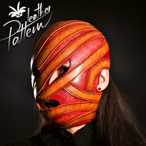 Mummy Mask Leather Pattern PDF - by Leatherhubpatterns - Etsy