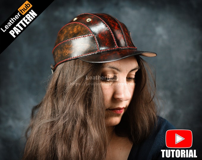 Hats and caps patterns - Leather hub patterns and templates