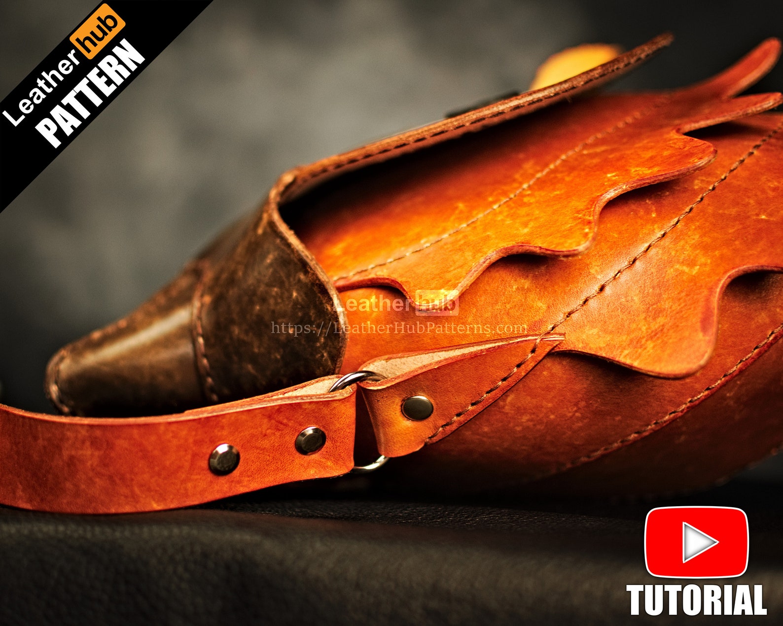 Owl Leather Bag Pattern PDF by Leatherhub - Etsy