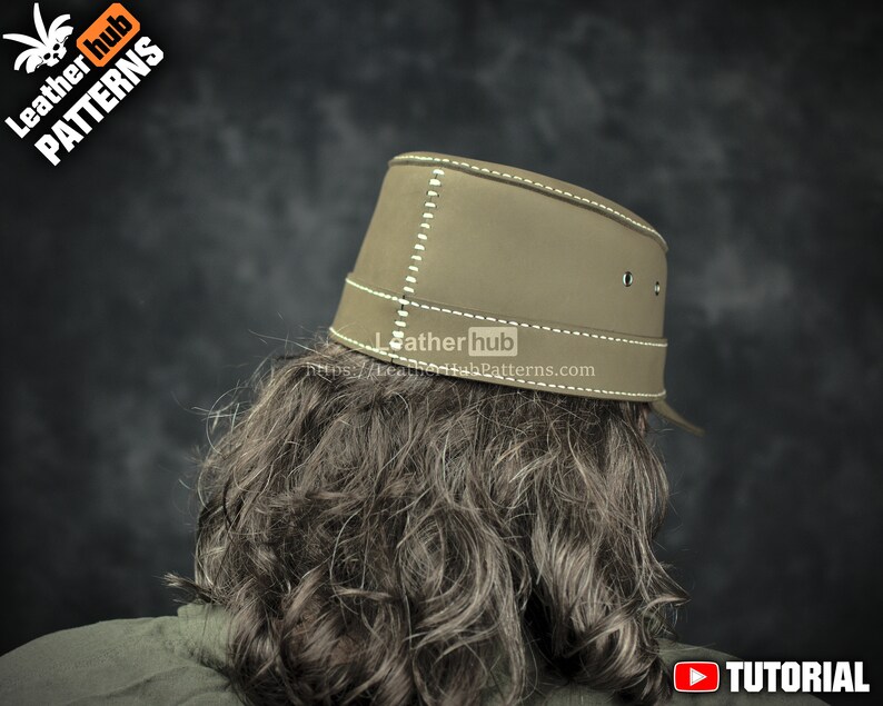 Leather Patrol Cap Pattern PDF the Ridgeway Cap by - Etsy