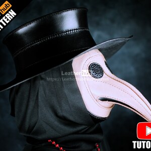 Plague Hat Leather Pattern PDF by Leatherhub - Etsy