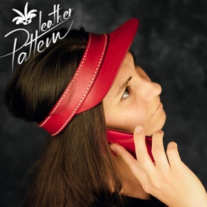 Leather Sun Visor Pattern PDF - by Leatherhub - Etsy