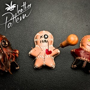 Voodoo Doll Leather Pattern PDF - by Leatherhubpatterns - Etsy Canada