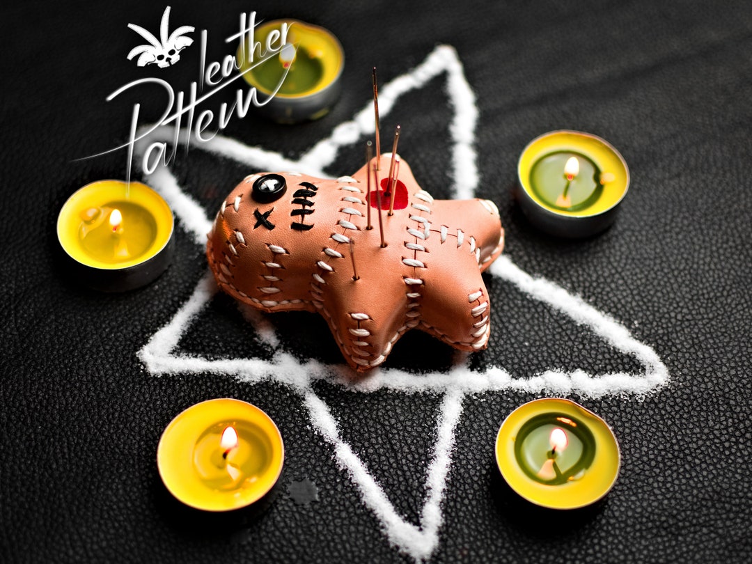 Voodoo Doll Leather Pattern PDF - by Leatherhubpatterns - Etsy